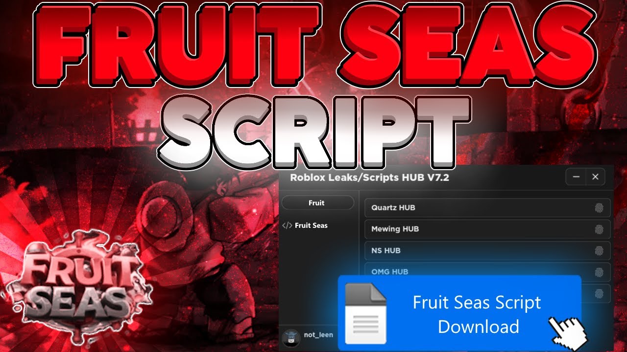 [🕸️UPDATE 1] FRUIT SEAS SCRIPT [ AUTO BOSS - LEVEL 600+ FARM - AUTO ...