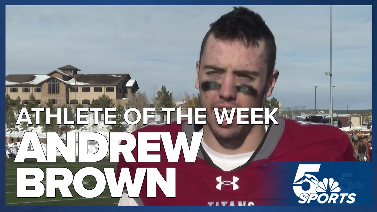 Athlete of the Week: The Classical Academy's Andrew Brown - YouTube
