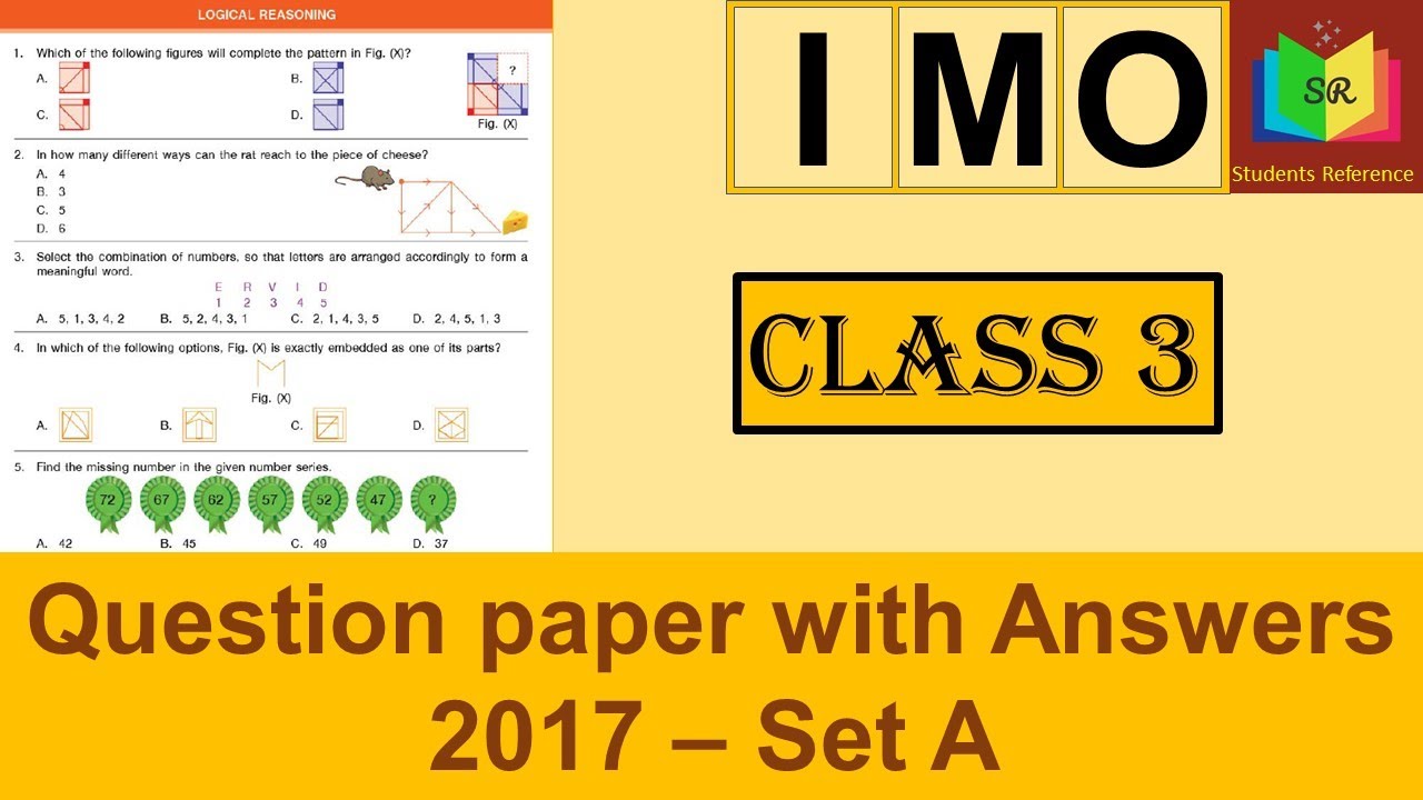 IMO Class 3 Question Paper 2017 Set A IMO Class 3 Question Paper imo-class-3-question-paper-2017-set-a-imo-class-3-question-paper