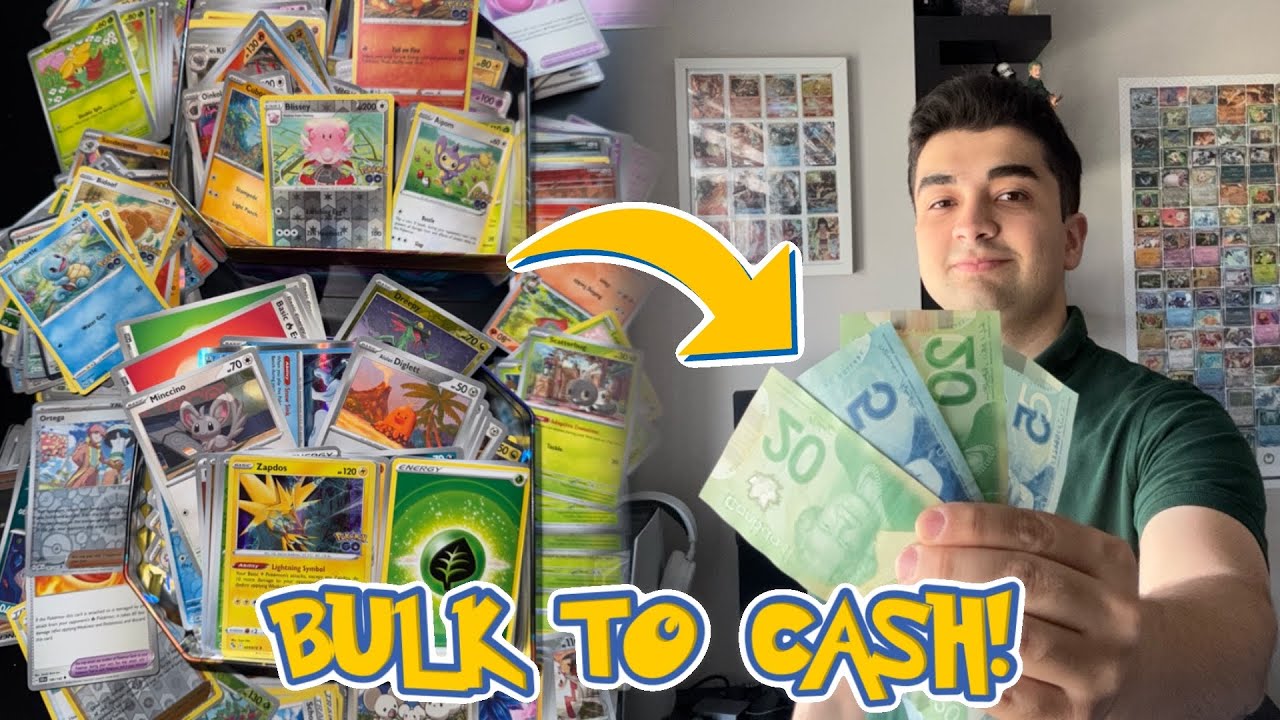 How To Find Buyers and Sell Your Pokémon Bulk For Cash! - YouTube