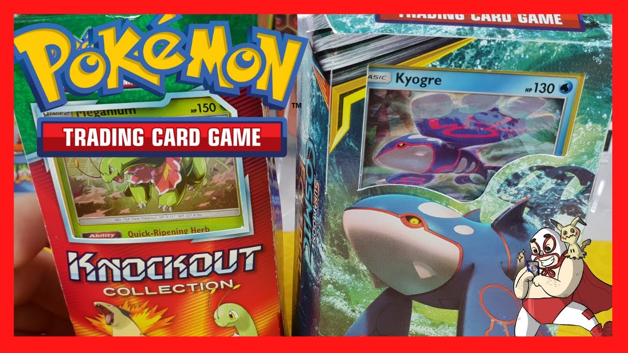 OPENING A COSMIC ECLIPSE KYOGRE THEME DECK AND A KNOCKOUT COLLECTION ...
