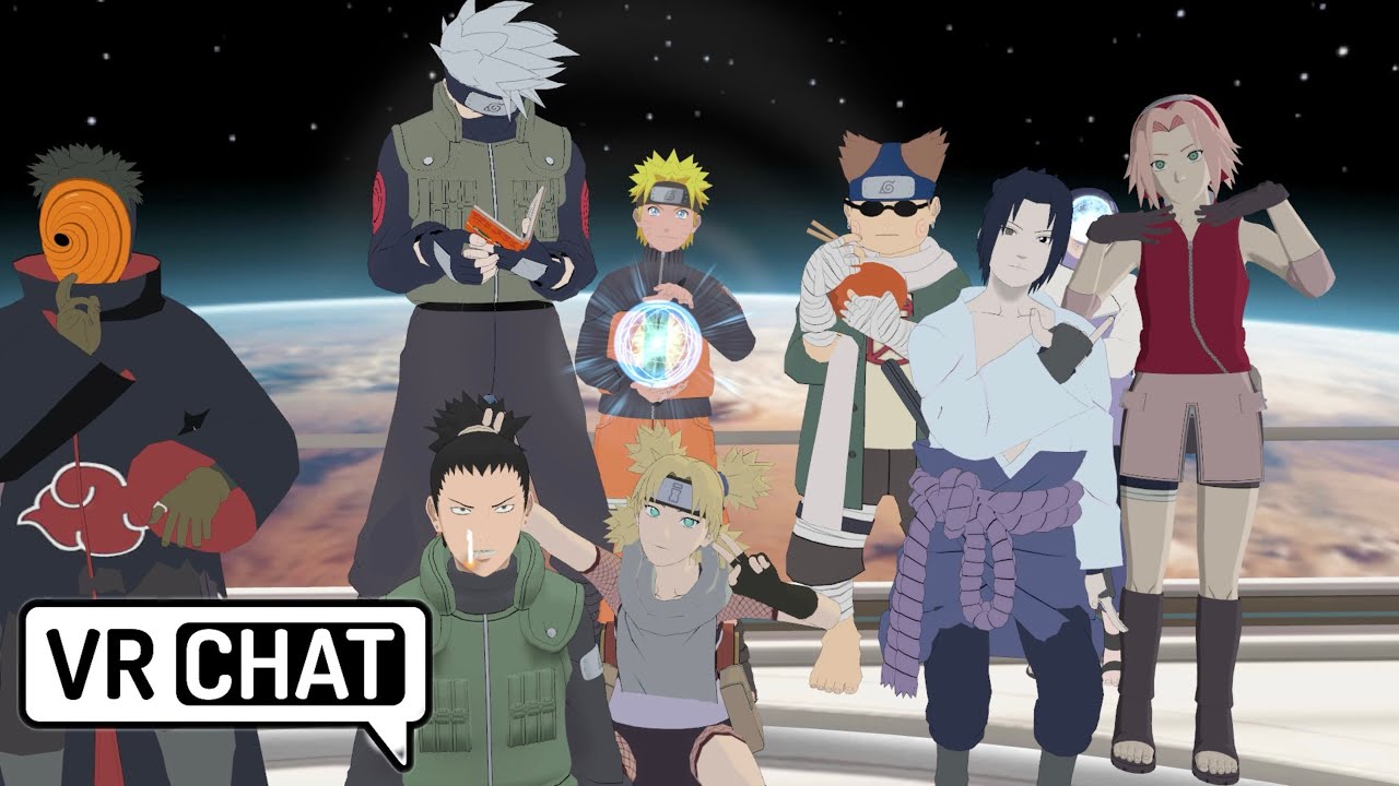 Naruto Space Adventure VRChat - YouTube