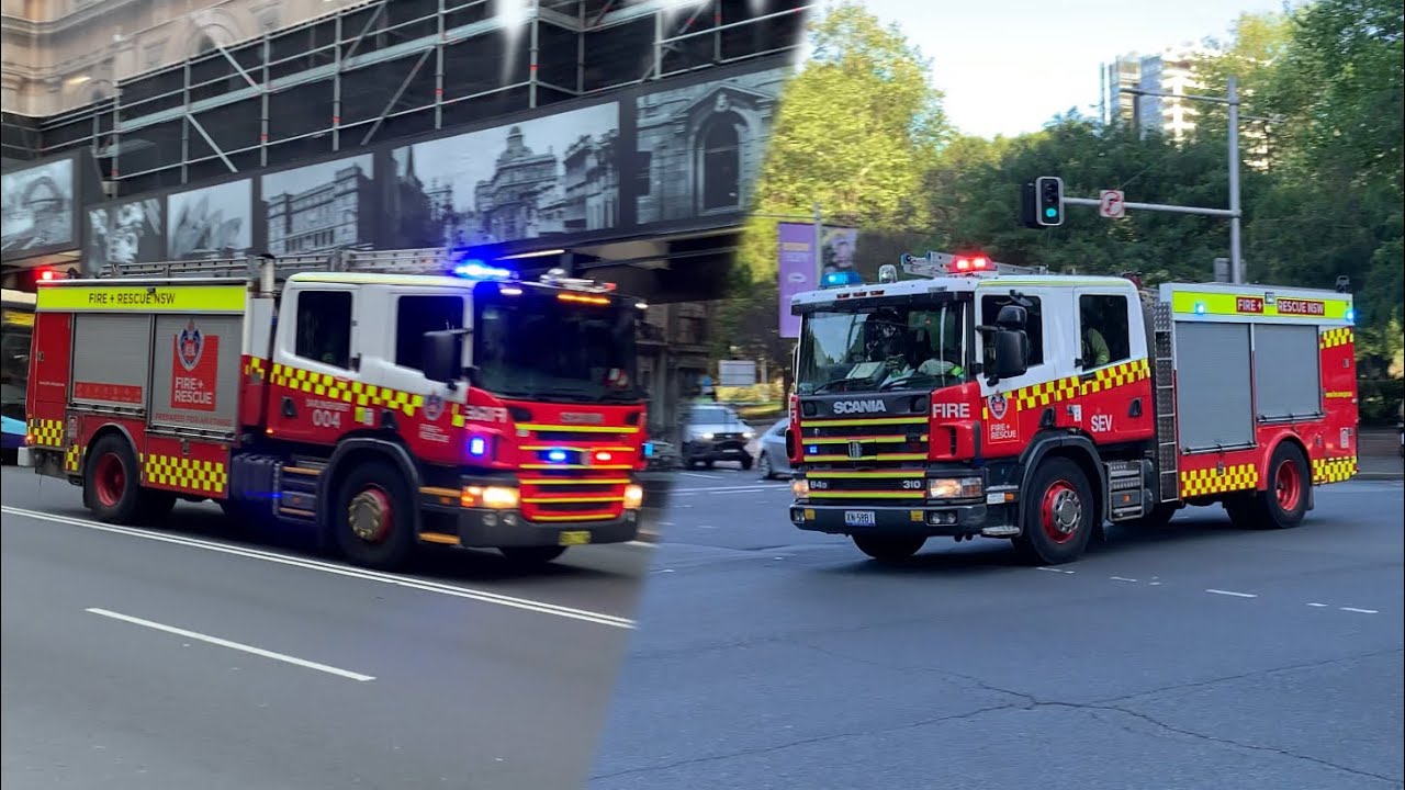 FRNSW [SEV + DARLINGHURST] Responding to AFAs | Sydney, Australia - YouTube