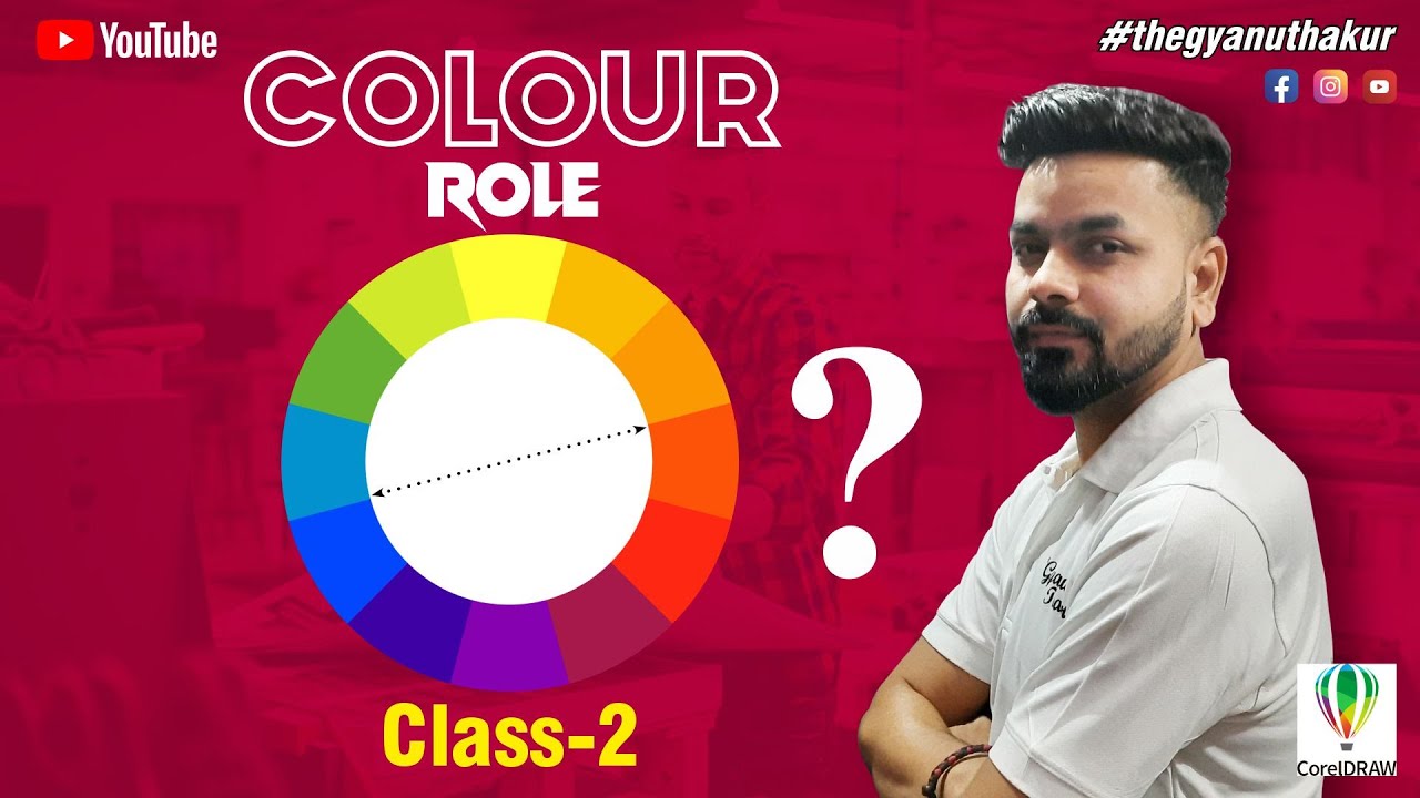Color Role in Graphic Designing | CorelDraw (Class-2) - YouTube