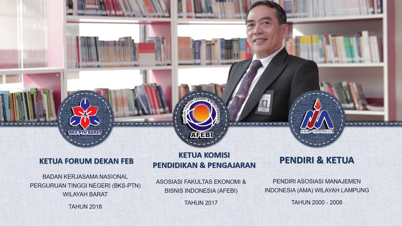 Profil Dekan FEB Unila - YouTube