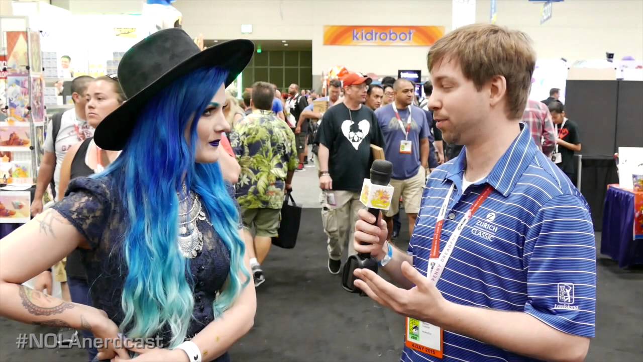 NOLAnerdcast San Diego Comic Con 2015 Molly McIsaac - YouTube