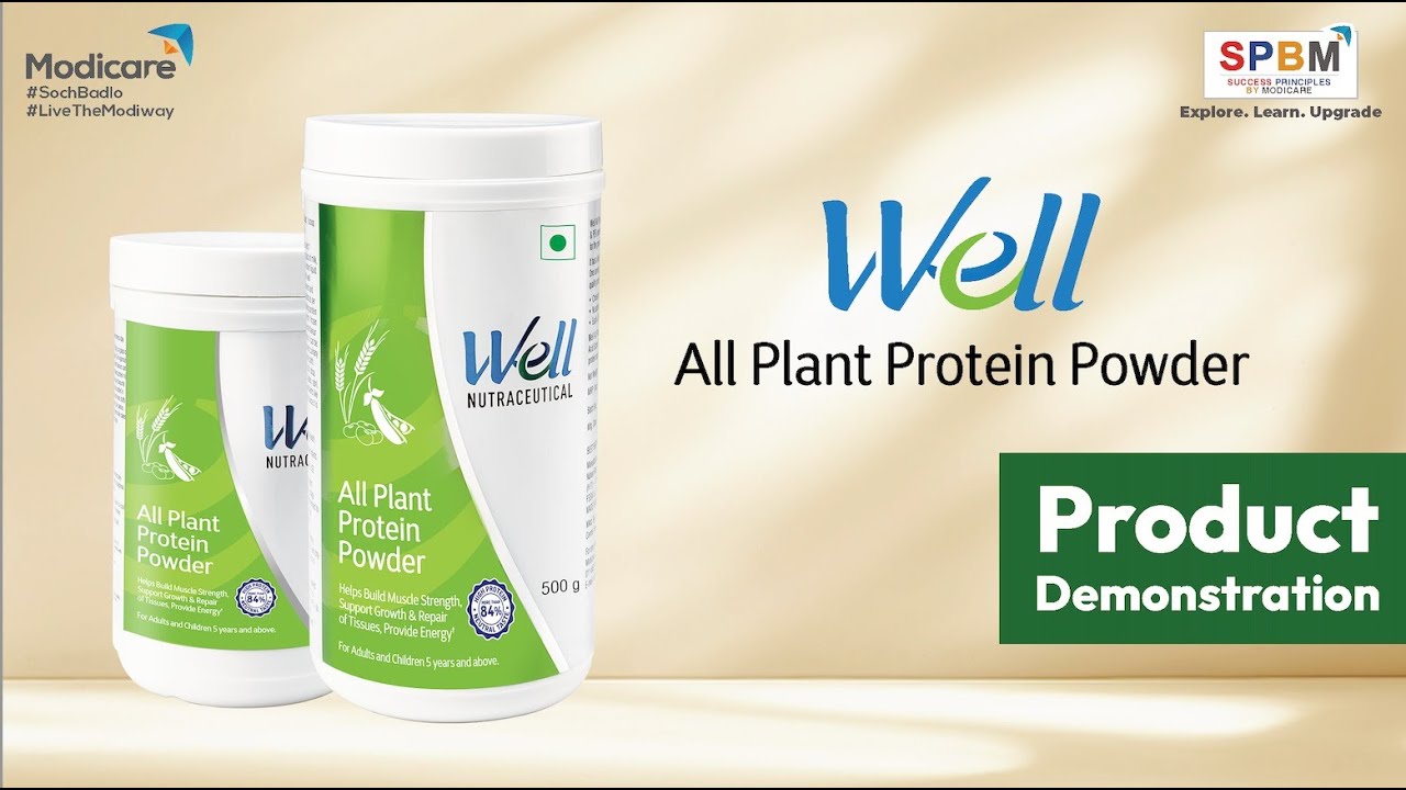Well All Plant Protein Powder | Product Demonstration - YouTube