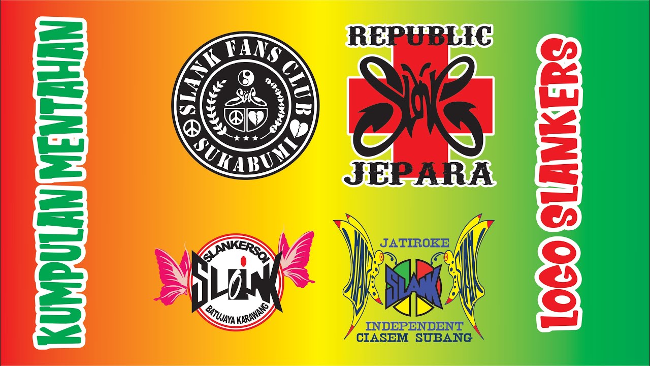 LOGO SLANKER INDONESIA (BERBAGI FILE LOGO SLANK PART 5) - YouTube