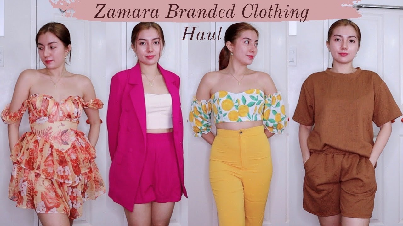 Trendy Clothes Try-on Haul ft. Zamara Branded Clothing Live Seller on ...