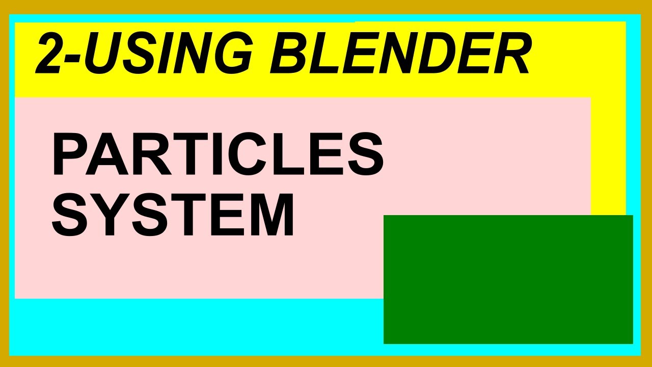 Using Blender Particle System With Modifiers Youtube