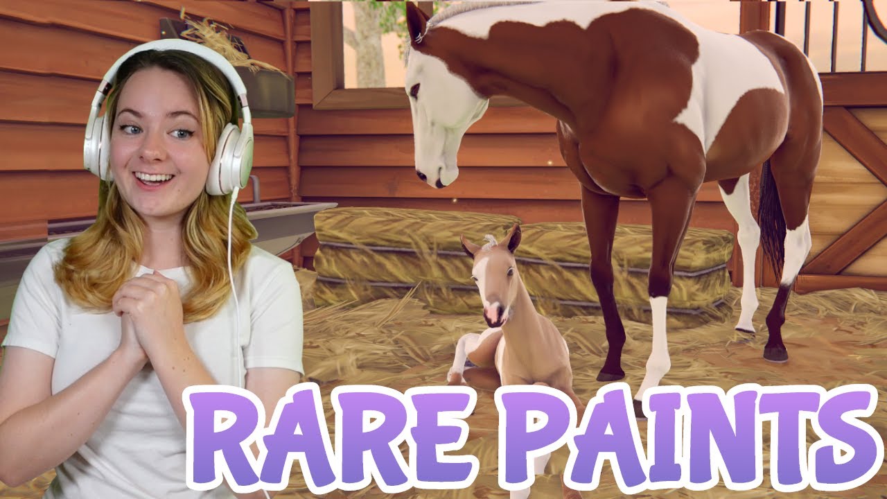 BREEDING RARE PAINT HORSES IN RIVAL STARS! | Pinehaven - YouTube