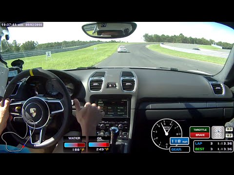 GT4 fast laps on NJMP Lightning 090216 - YouTube