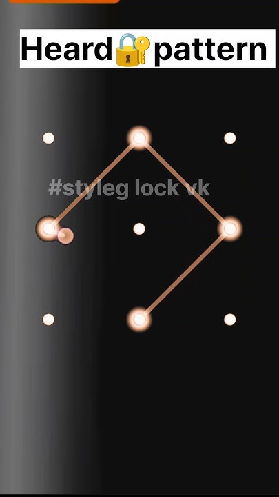 Heard 🔐 pattern? screen lock? pattern lock? mobile lock #short #shorts ...
