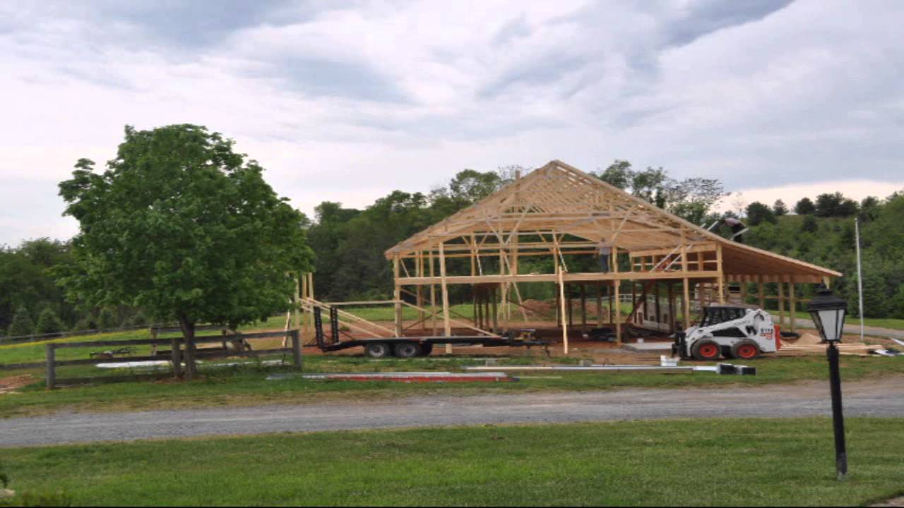 Building The perfect barn. - YouTube