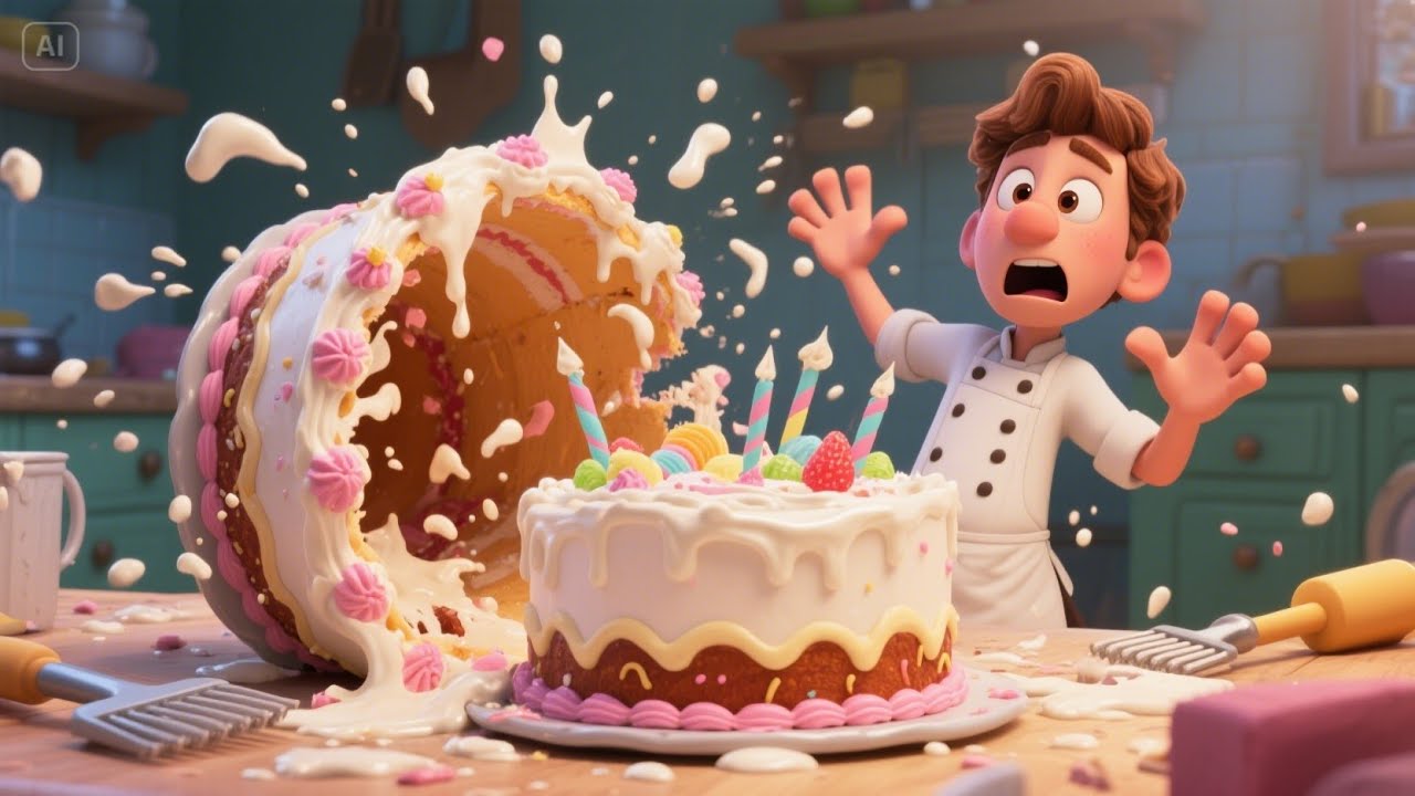 Baker Boy, Bake a Cake So Sweet | Fun Baking Song for Kids | Yummy ...