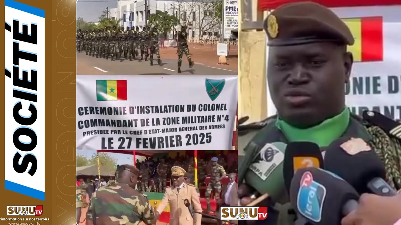 Tambacounda/Installation commandant de la zone militaire N°4 :le ...