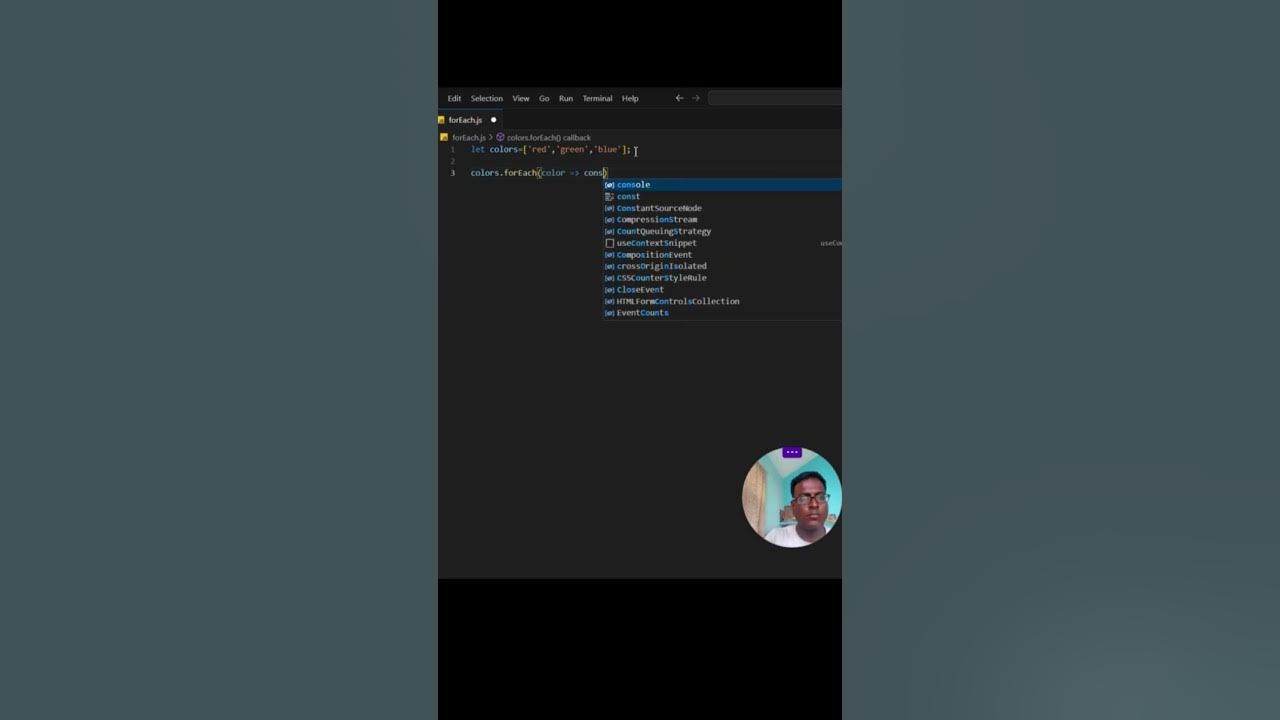 Javascript Array Foreach Method Shorts Coding Htmllanguage Javascript Javascripttutorial