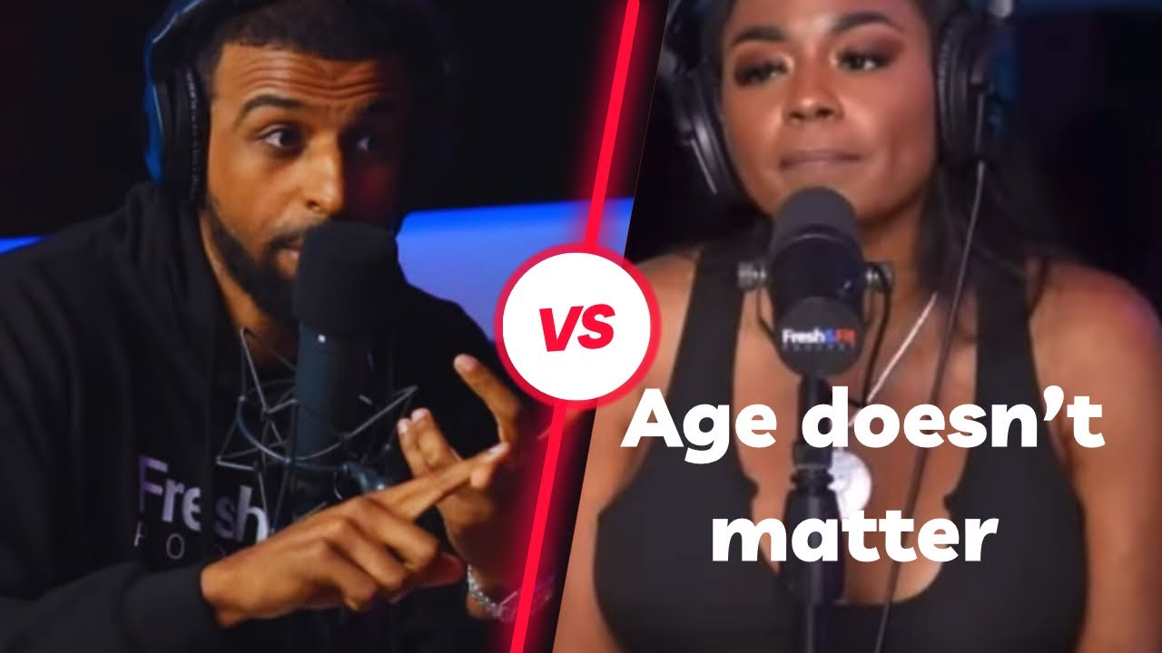 Age does not matter- Old lady arguing age#freshandfit #freshandfitpodcast - YouTube