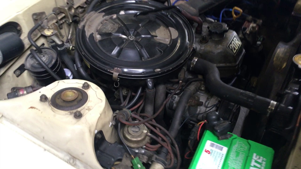 1977 Toyota Celica GT 20r Motor - YouTube
