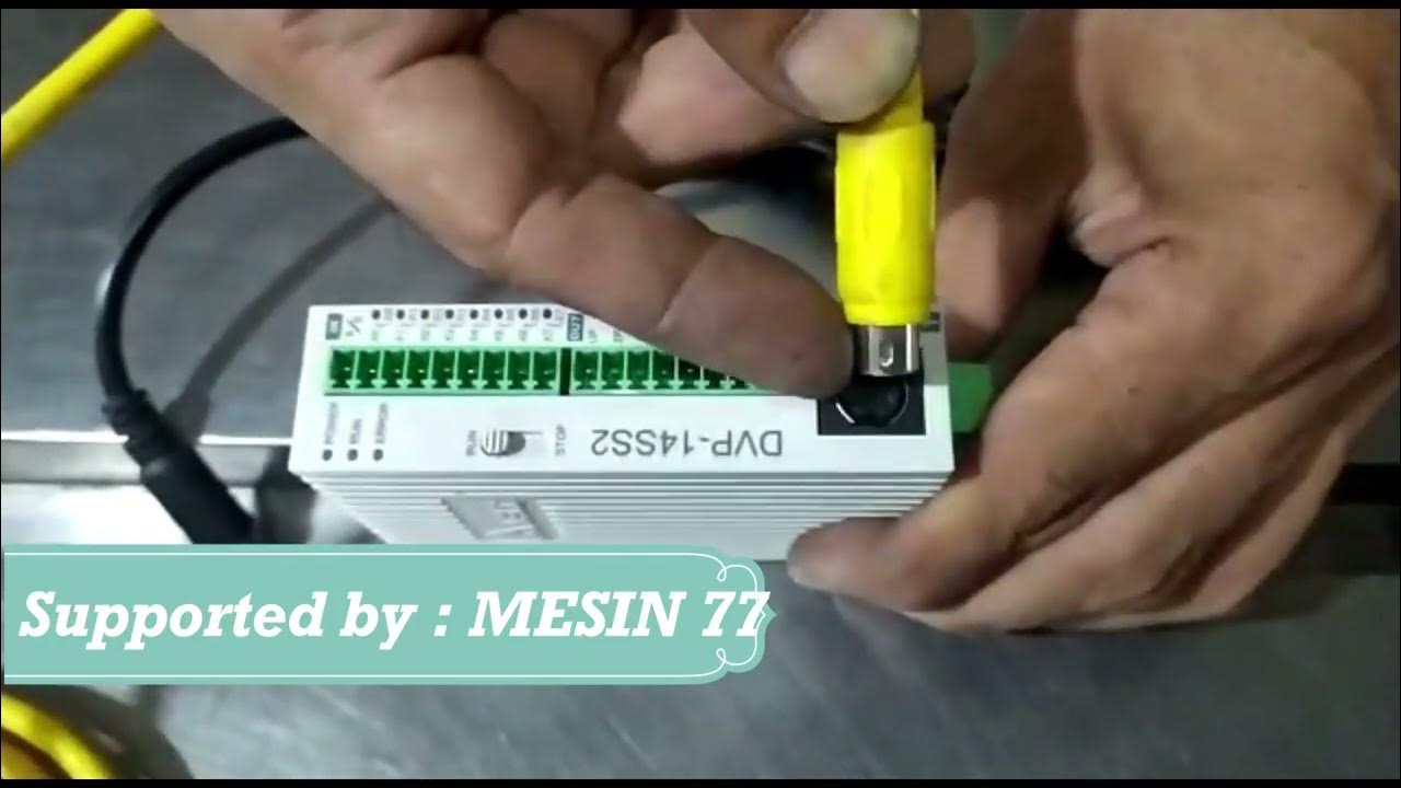 Koneksi / Menghubungkan PLC dan HMI Delta - YouTube