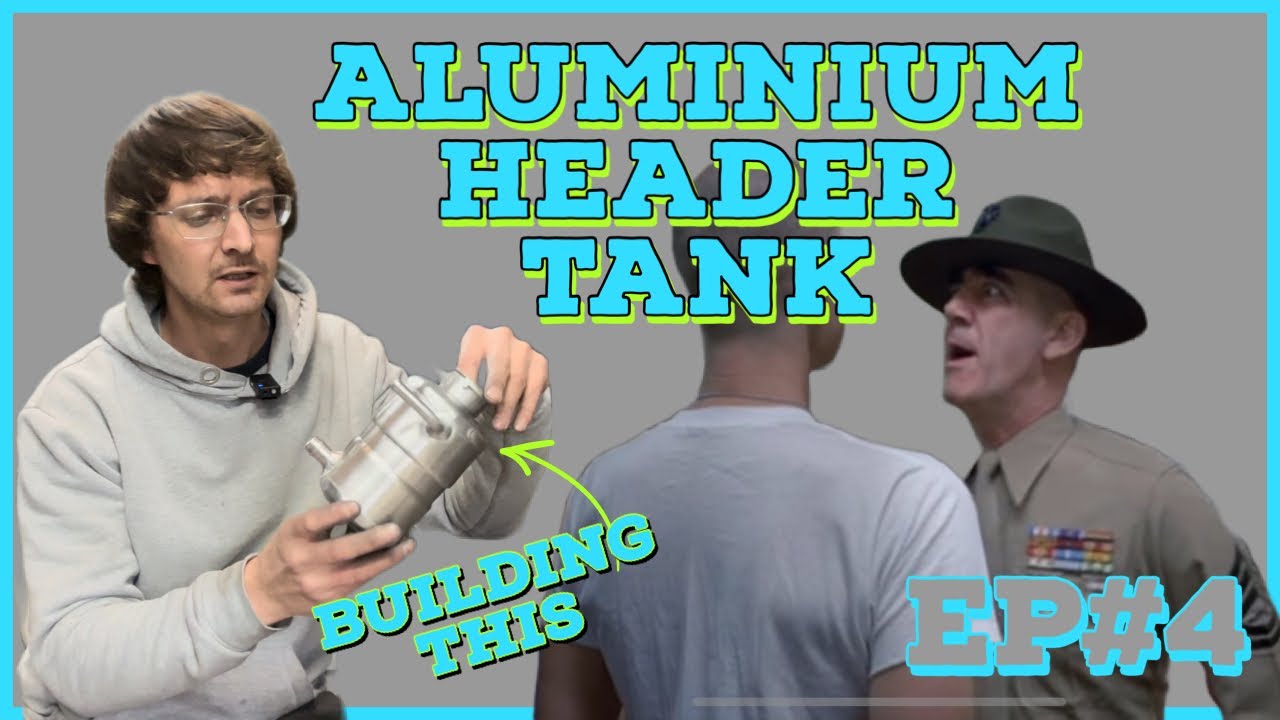 EP4 - Building This Aluminium Header Tank - YouTube