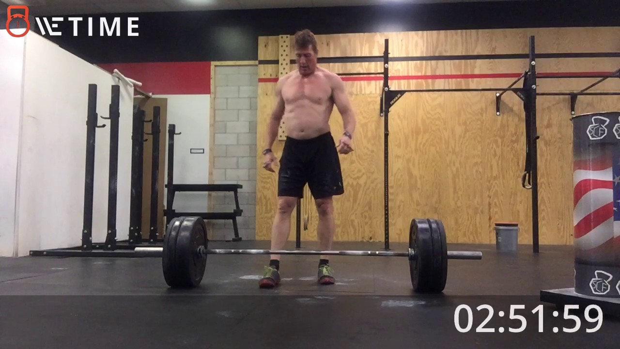 Craig Burd 2017 The Granite Games Qualifier - YouTube