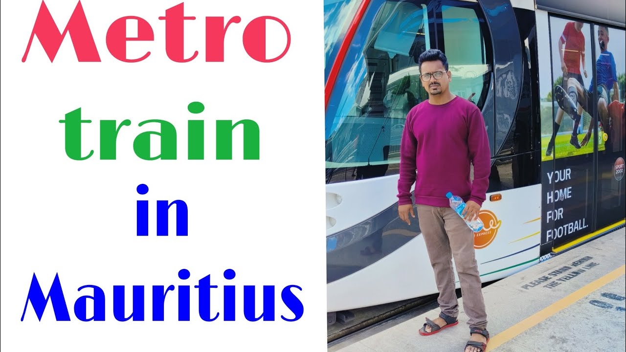 metro train in Mauritius - YouTube