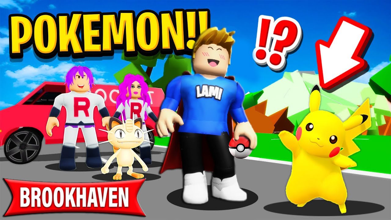 POKEMON in BROOKHAVEN! (Roblox Brookhaven 🏡RP | Story Deutsch) - YouTube