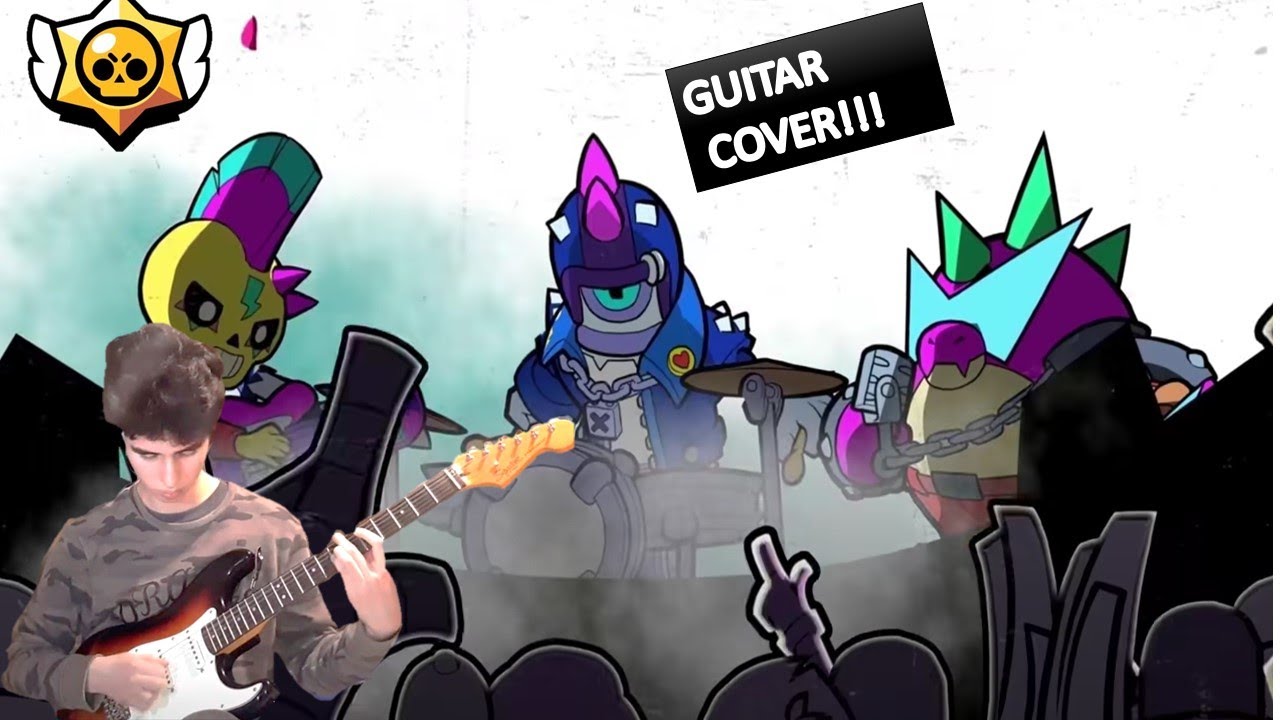 BRAWL-STARS: Bad Randoms- We Won't Cooperate! (Guitar cover) Chords ...