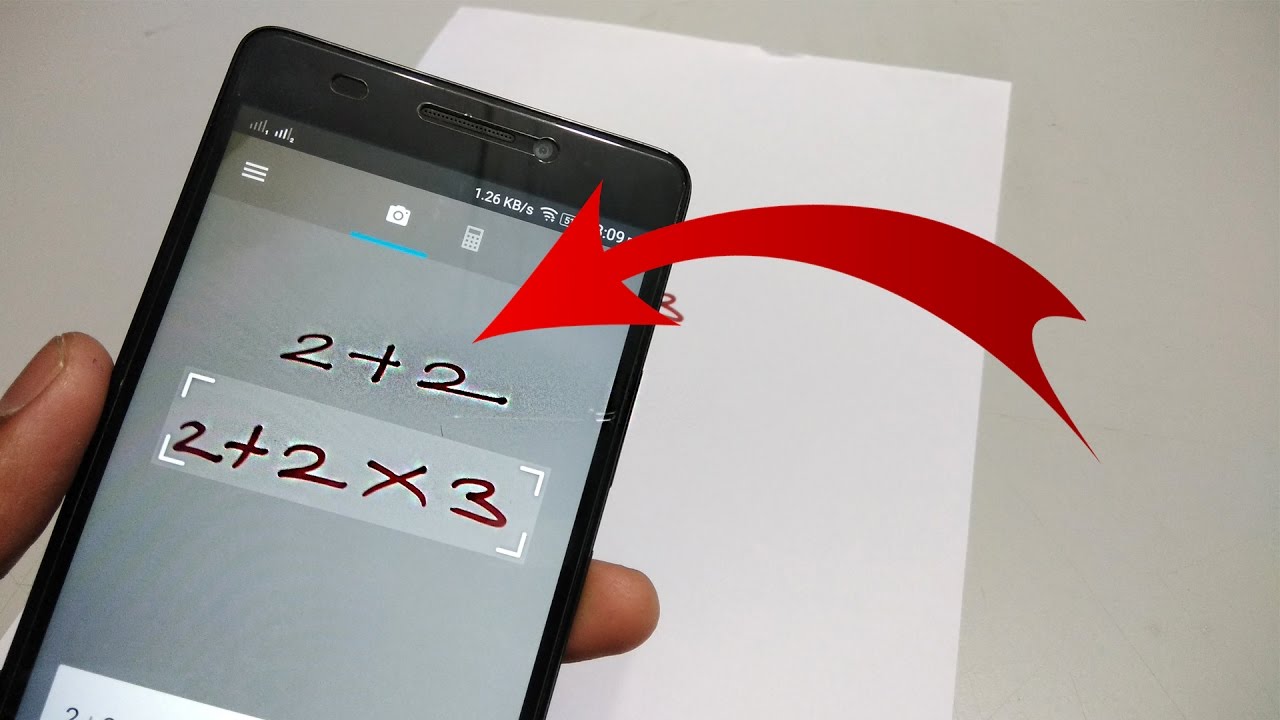 How to Solve Math Problems Using Your Mobile Camera ( Hindi Video ...