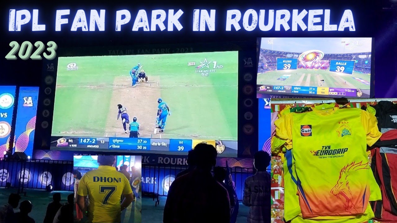 Tata IPL fan park in Rourkela | | Ipl fan park Rourkela 2023 | | Ipl ...
