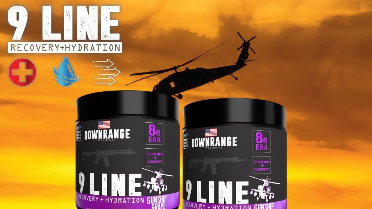 DownRange Supplements 9 Line Hydration + Recovery Packets - YouTube