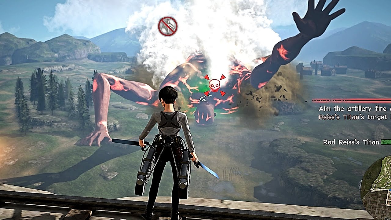 Attack On Titan 2 - ALL Rod Reiss Titan Boss Fights & Encounters ...