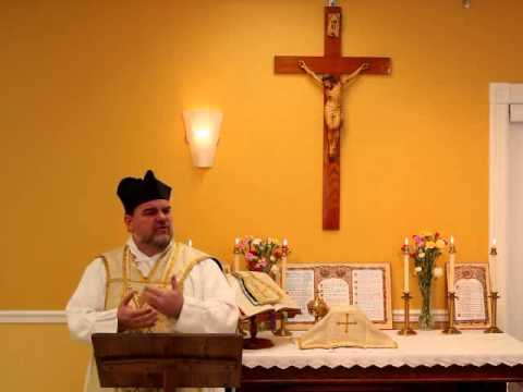 Father Pfeiffer, Easter Monday, April 6th 2015, Lévis, QC - YouTube