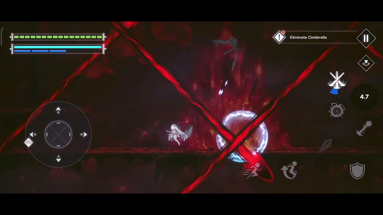 Nikke In the Mirror Minigame - Cinderella last boss fight + ending ...