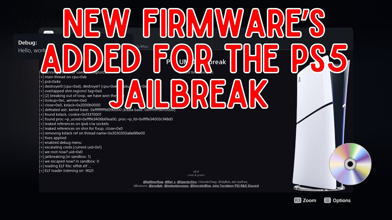 New PS5 Firmwares Added for the PS5 Jailbreak! - YouTube