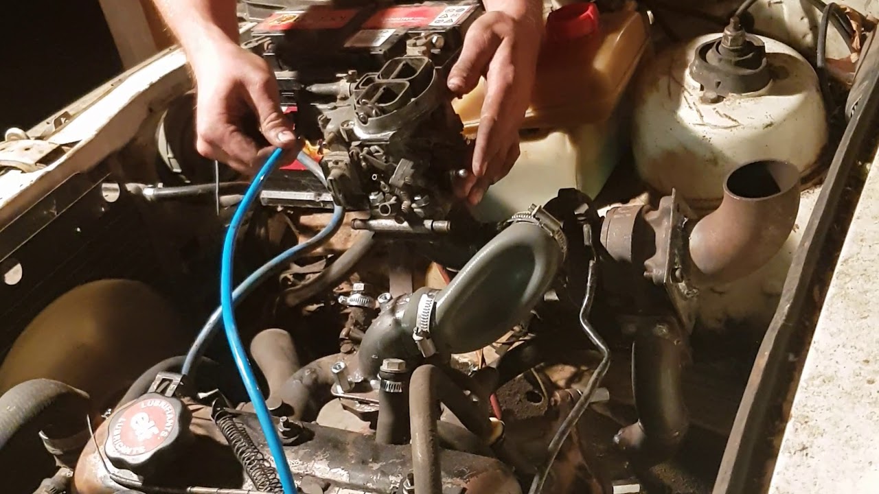 Volvo 340 turbo (first start) - YouTube