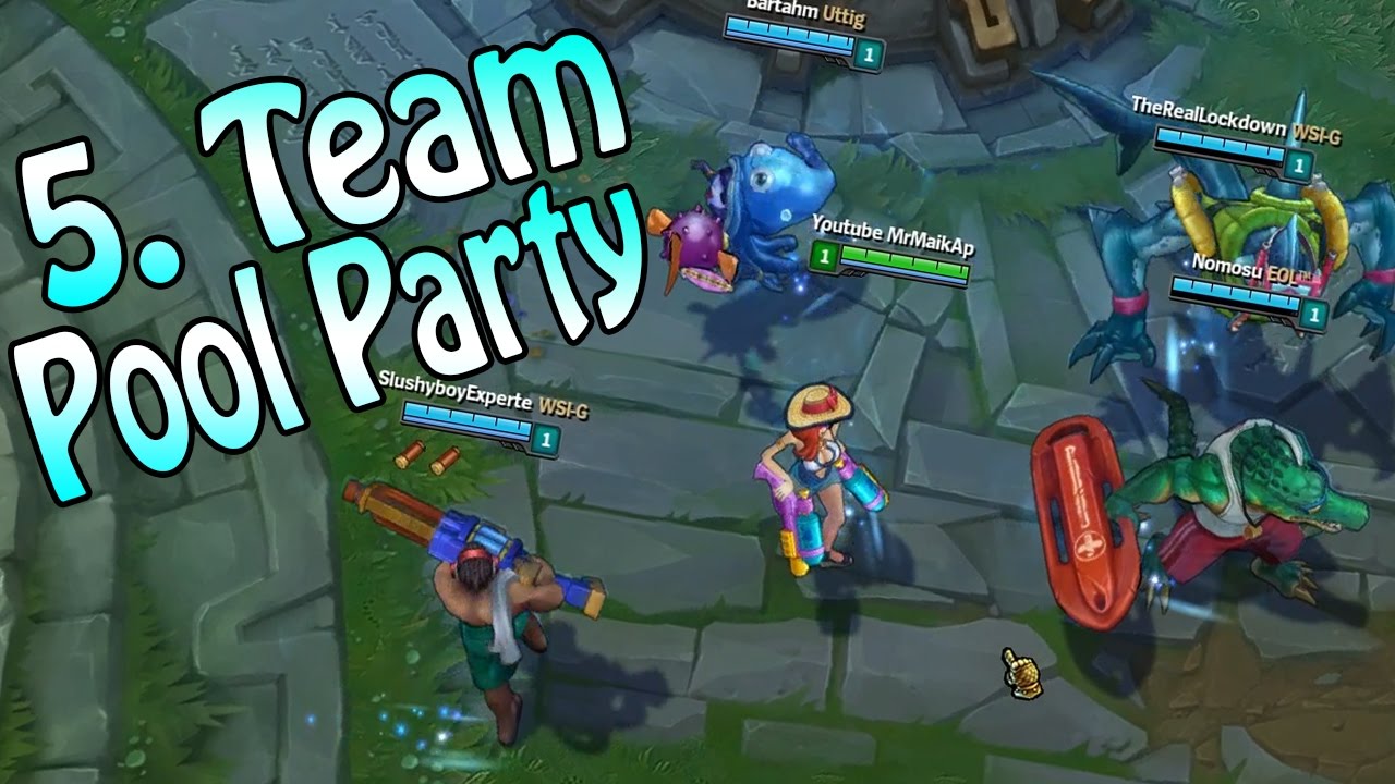 FULL POOL PARTY TEAM - MISS FORTUNE #ScrubsohneLeben - YouTube