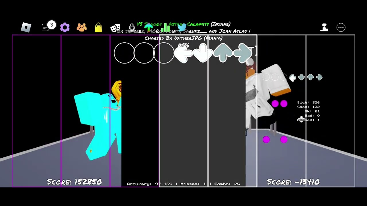 Astral Calamity 7k On Mobile 96.66% Accuracy 3 Misses Left Side - YouTube