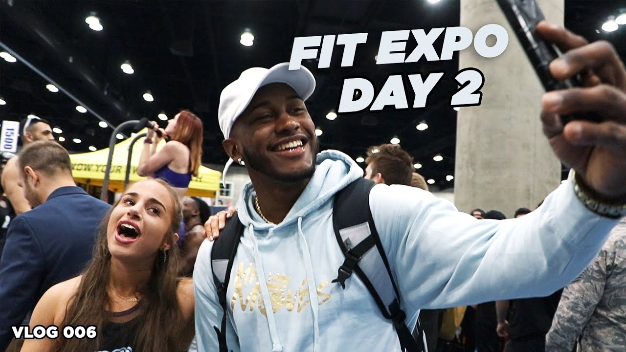 Dallion King // LA FIT EXPO DAY 2 | Vlog 006 - YouTube