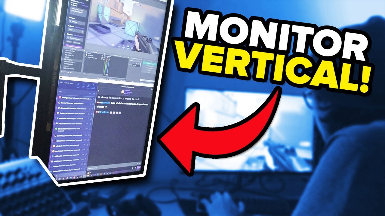 MONITOR VERTICAL PARA TUS DIRECTOS (STREAMING) | Configuracion/Review ...