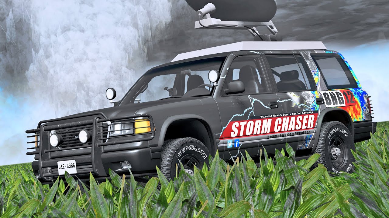 Cars VS Tornado in BeamNG! - YouTube