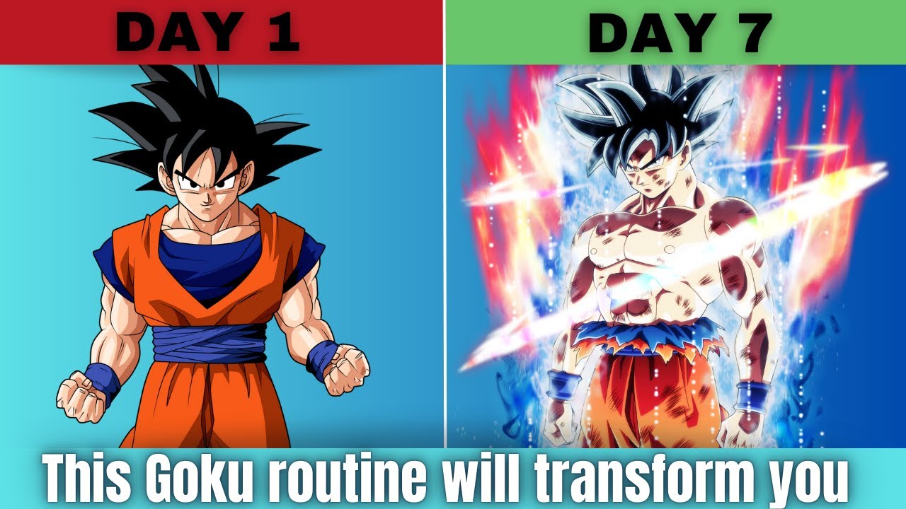 This Goku's training routine will transform you.#goku #motivation # ...