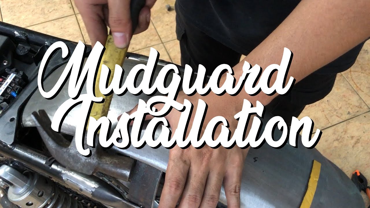 Episode 5 : Mudguard (rear fender) installation ! - YouTube