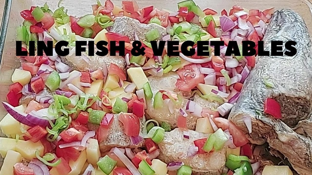 LING FISH WITH VEGETABLES IN ONE PAN - YouTube