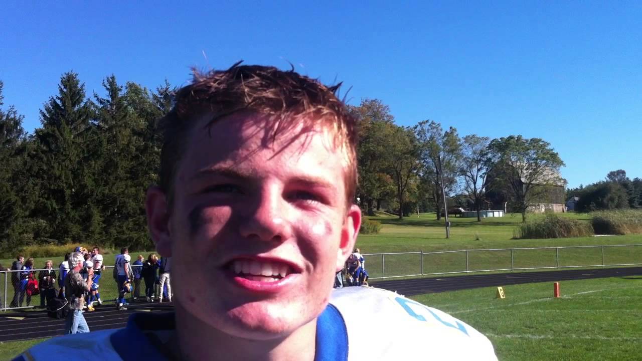 Alden's Lyle Grant on come-from-behind win at Eden - YouTube