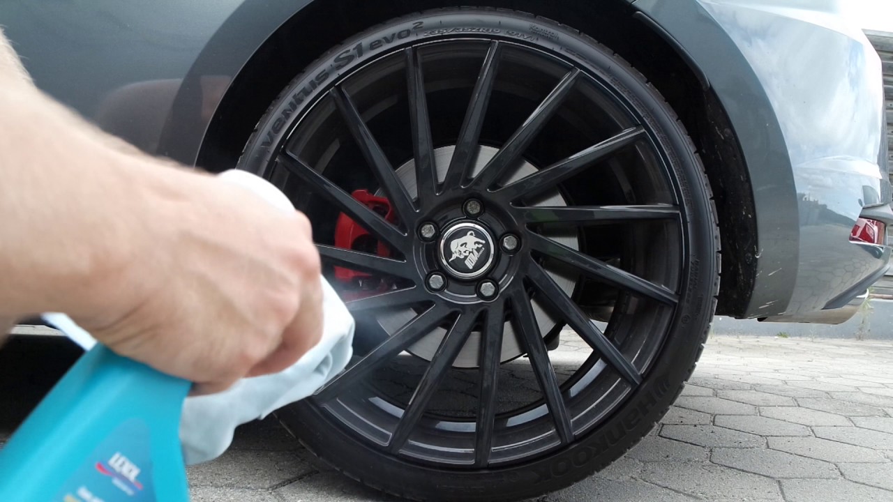 Seat Leon 5F Cupra 290 / Reifenglanz mit Lexol Vinylex Protectant - YouTube