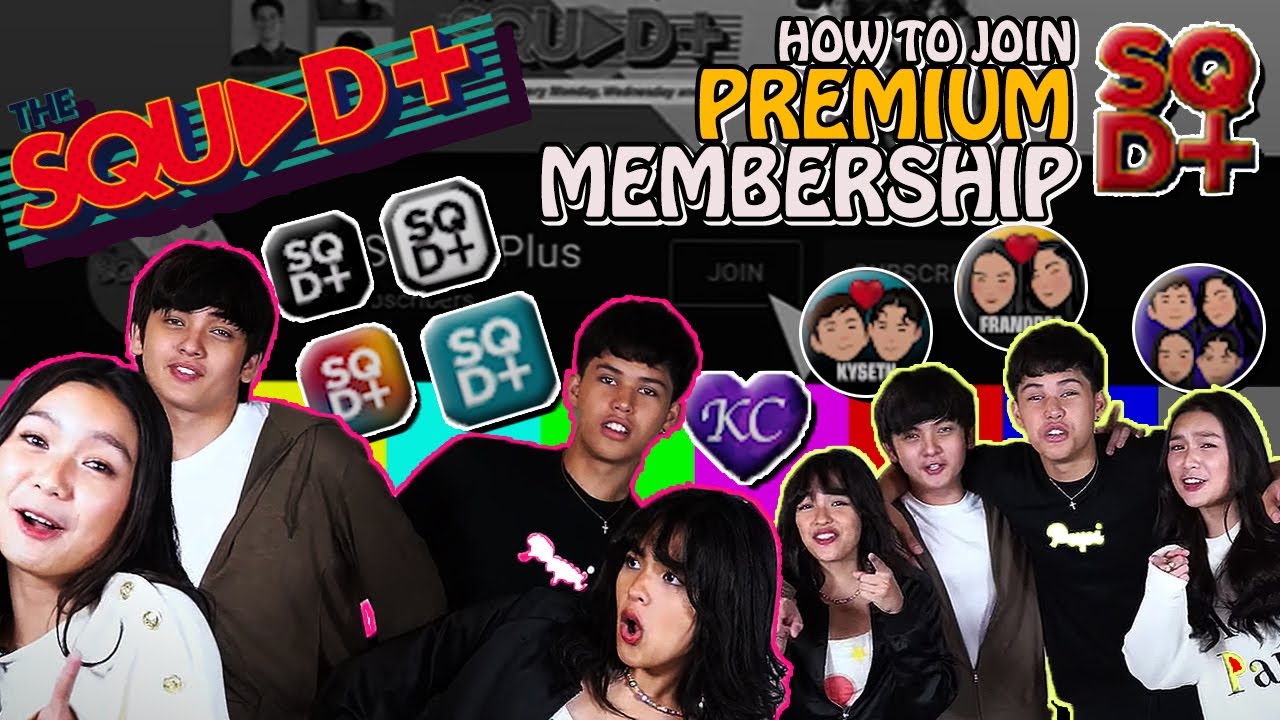 HOW TO JOIN PREMIUM MEMBERSHIP | The Squad+ - YouTube