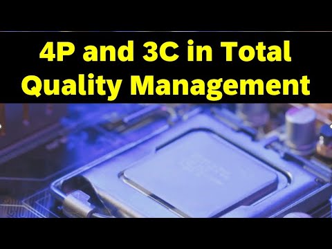 The 4P and 3C in Total Quality Management - YouTube
