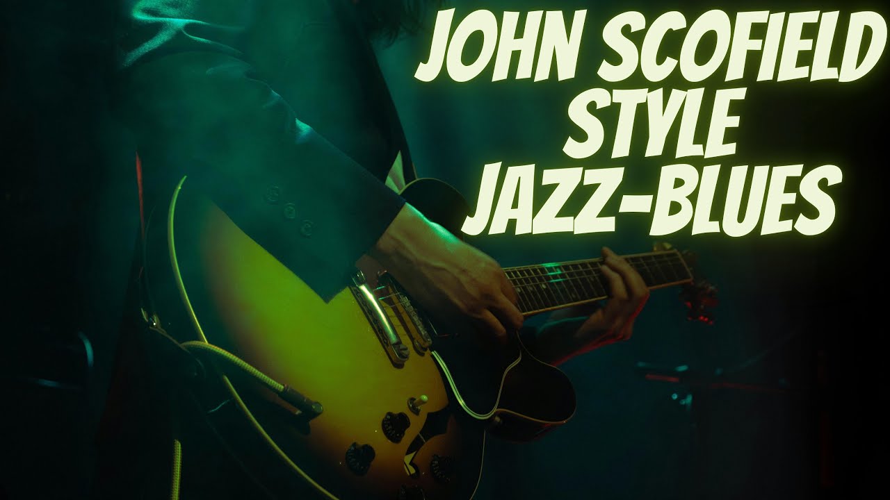 Funky Jazz Blues Backing Track in A [John Scofield Style] - YouTube